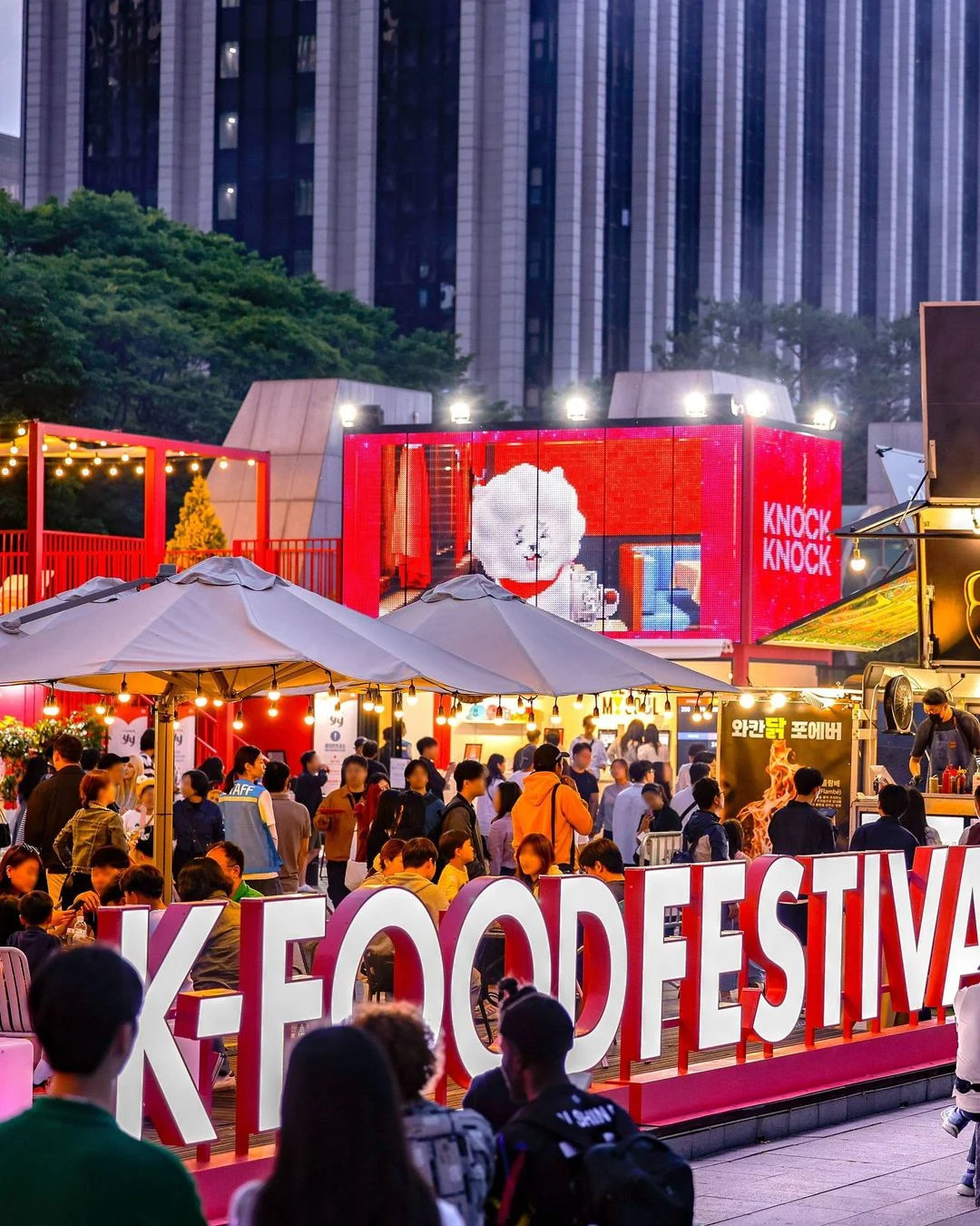 K-Food Festival Knock Knock | KCulture.com: K-Pop, Travel, Food ...