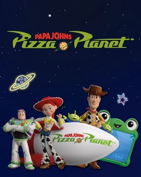 Papa Johns Pizza Planet X Toy Story 5 Pop-up Store | KCulture.com: K ...